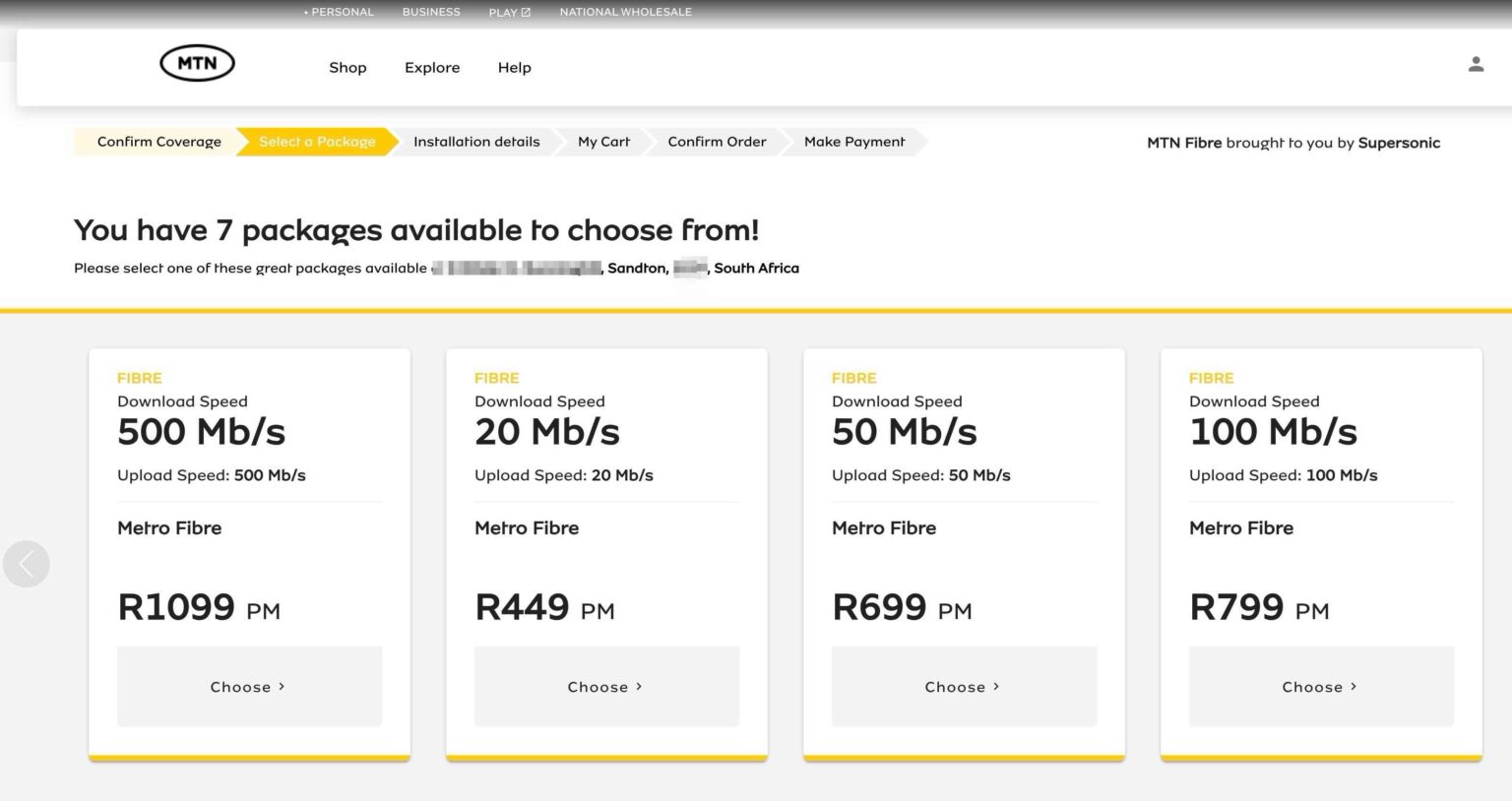 MTN introduces Fibre to the Home