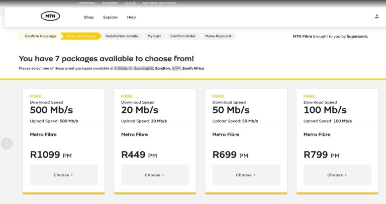 MTN introduces Fibre to the Home