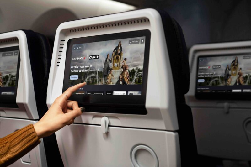 Air France adds Canal+ shows to long-haul flights