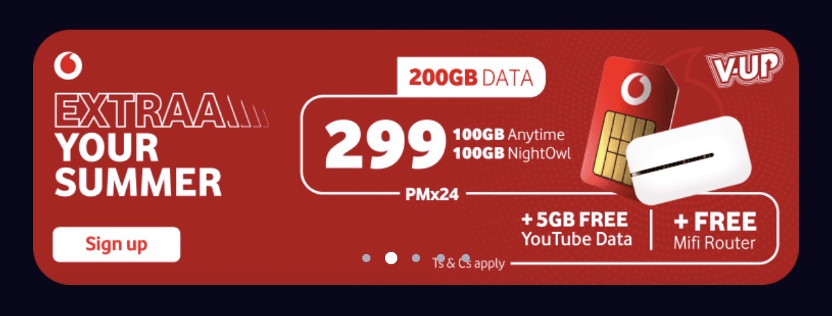 Vodacom goes big with Extra Your Summer deals